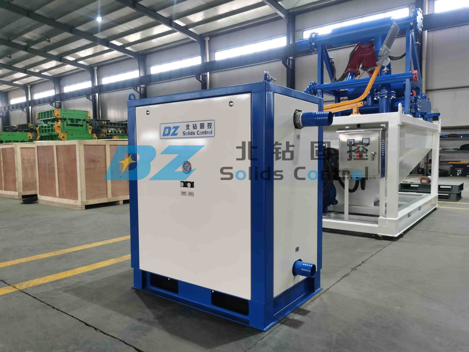 BZ vacuum suction device was sent to the drilling site