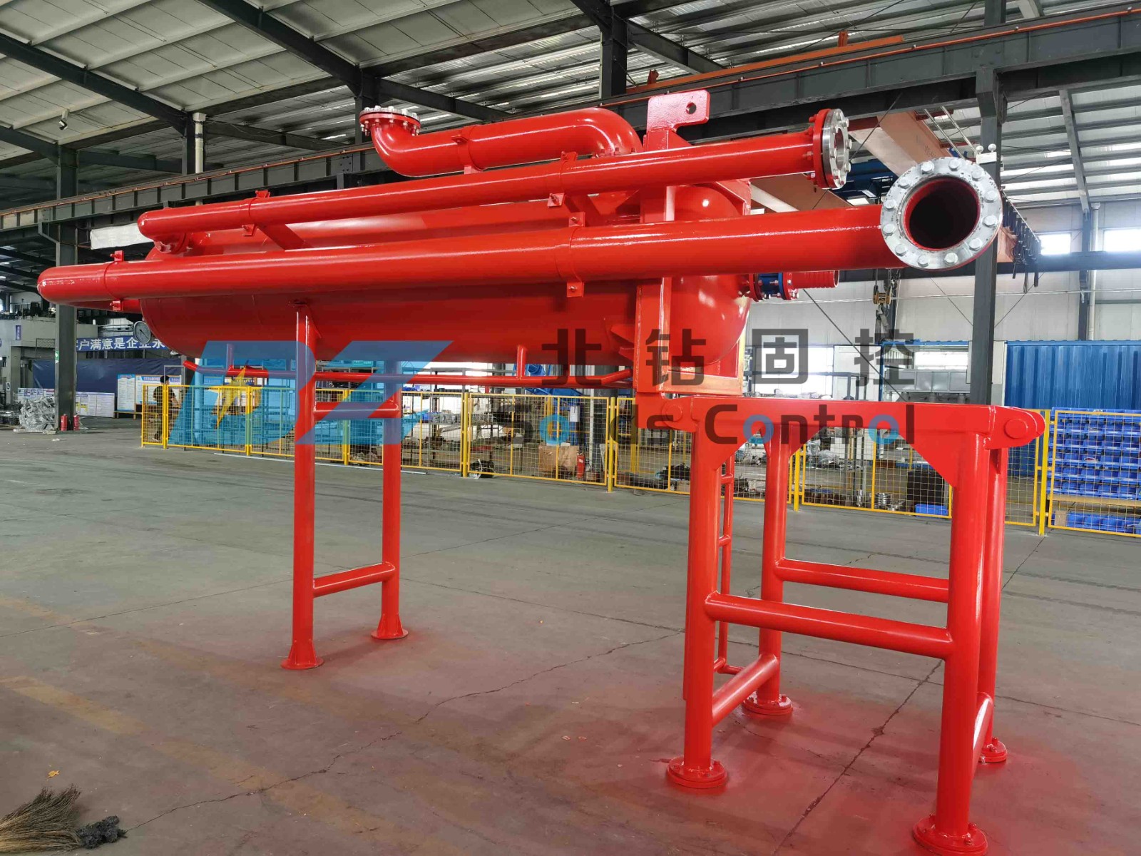 BZ Solids Control Foldable Mud Gas Separator sold to a domestic ...