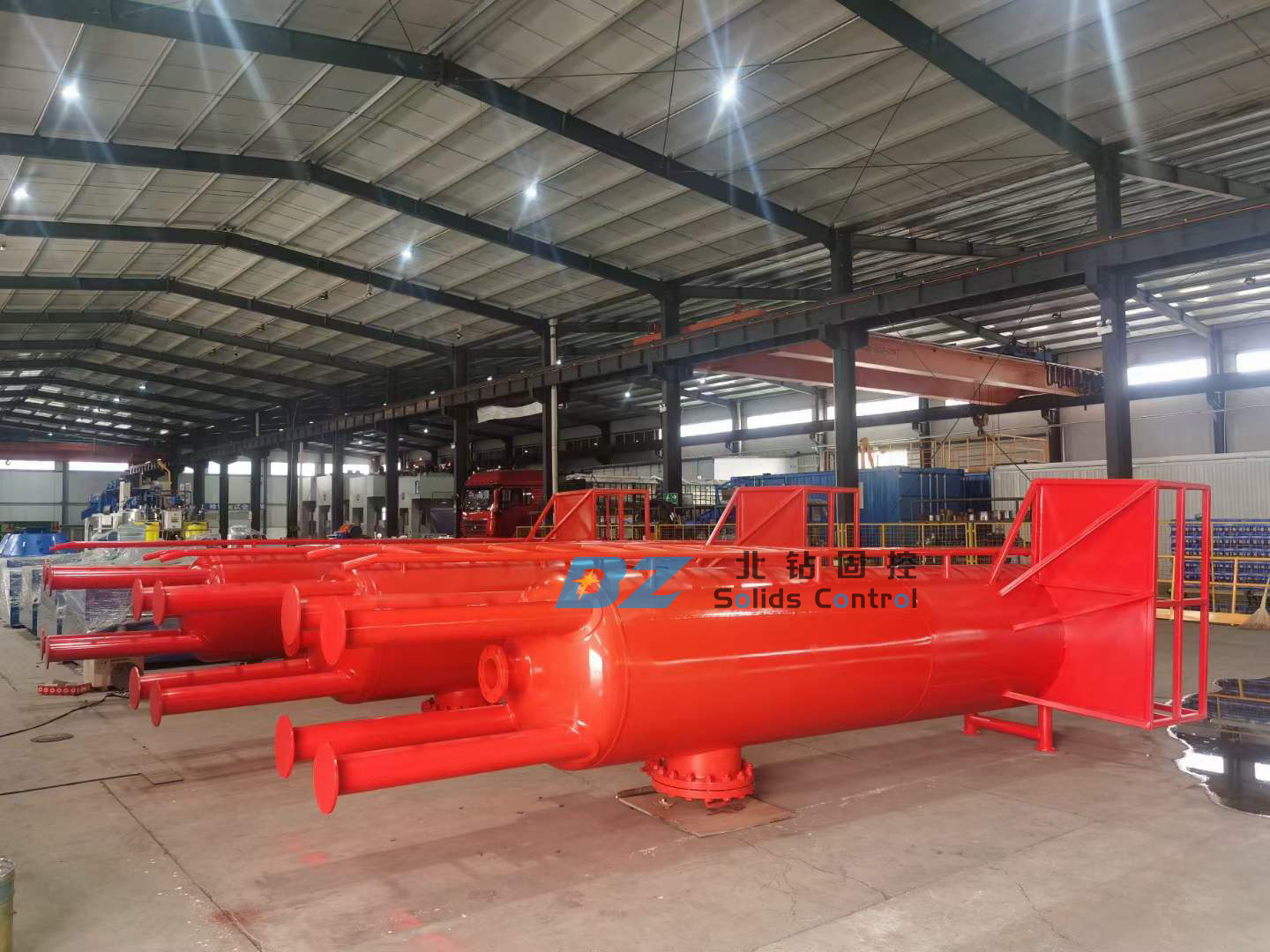 BZ mud gas separator were sent to offshore drilling site - BZ solids ...